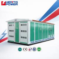 China HENTG POWER 15KV 630KVA 1000KVA Distribution Compact Substation Transformer for Residential Home Hotel for sale