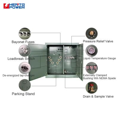 China High Protection Three Phase Pad Mounted Transformer 700kVA 11kV 400V Designed for Residential Blocks Fast Deployment Low Cost for sale