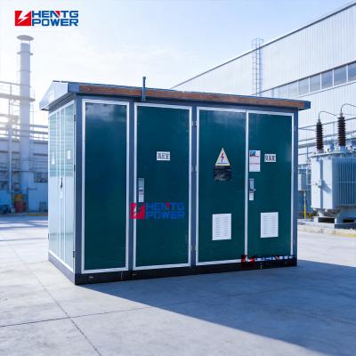 China Low-Noise 200kVA Compact Ring Main Unit Substation Transformer – IEC Residential Power Distribution for sale