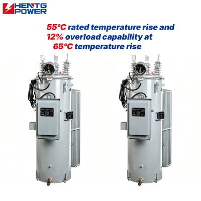 China Automatic Oil Immersed Single Phase Step Voltage Regulator 250kVA 6.6kV 7.2kV11kV for Distribution Network Voltage Stabilization for sale