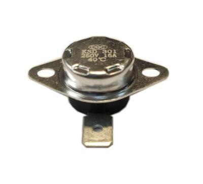 China KSD301  Thermostat 250v 16a Bimetal Temperature Switch for sale