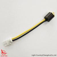 China Light Country Bimetal Electric Thermostat Waterproof Brass Screw Molex Connector for sale