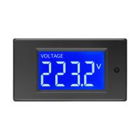 China Large Screen LCD Display AC Digital Ammeter 80 ~ 260V 5A CE FCC for sale