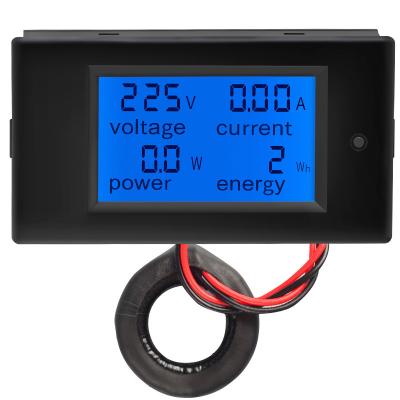 China Industrial 100A AC Digital CT Ammeter With Coil LCD Display for sale