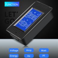 China 10A LCD Display Ac Digital Ammeter CE FCC Certification for sale