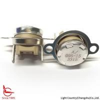 China 16A 250V KSD301 Thermal Switch High Precision Temperature Control PPS Case Top / Bottom Mount for sale
