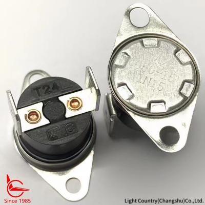 China KSD301 Thermal Switch, Automatic Reset, Used for Curling Iron in Beauty Industry for sale