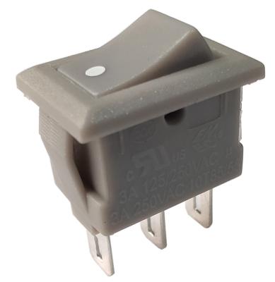 China MRA-1 Rocker Switch Electrical rating 3A 250V AC, 3A 125V AC Panel cut out 9*13mm for sale