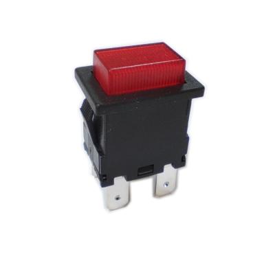 China Easy Installation Push Button Electrical Switch LC83-8 Copper Silver Plated Terminal for sale