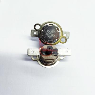 China Automatic Reset 9.6mm 12.4mm KSD301 Bimetal Snap Disc Thermostat for sale