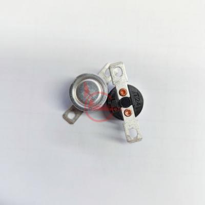 China LC T24 KSD301 Automatic Reset Bimetal Snap Action Thermostat 16A 250V with Phenolic Case for Shredder for sale