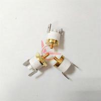 China Taiwan LC KSD301 Manual Reset Bimetal Thermostat with Screw Head Ceramic Case for Toaster for sale