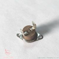 China Snap KSD301 Thermostat 250v 10a PPS Case Fixed Bracket For Electrical Water Heater for sale