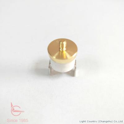 China KSD301 Manual Reset Thermostat Round Cap Ceramic Body For Temperature Control for sale