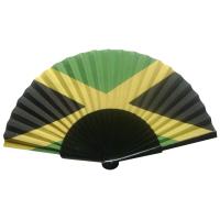 China Wooden Folding Fabric Handheld Fans Craft with Drawstring Organza Bags for sale