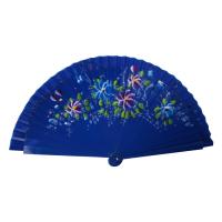 China Spanish Wooden Customized Hand Fans Folding Hand Painted And Printed for sale