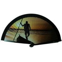 China Spanish Wooden Customized Hand Fans Folding Hand Painted And Printed for sale