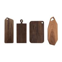China Personalized Rectangular Large Wood Paddle Serving Board Black Walnut Acacia Wooden Boards For Serving Food for sale