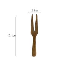 China Outdoor Camping Portable Shovel Spoon Fork Wooden Spatula Cake Knife and Fork Cheese Set for sale