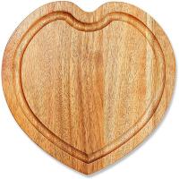 China Wooden Heart Cheese Board Set Stainless Steel Knife Cheese Cutting Board Cutlery Cutting Board for sale