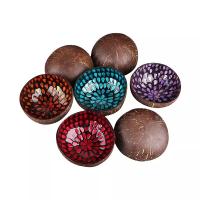 China Coconut Bowl Cup Hawaiian Party Decorations Tableware Coconut Shell Wine Cup for sale