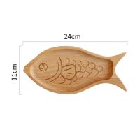 China Beech Oak Walnut Breakfast Wooden Serving Plates Cute Shaped For Children for sale