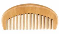 China Natural Handmade Wooden Comb Anti Static Green Sandalwood  Comb for sale