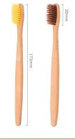 China Eco Friendly Bamboo Handle Toothbrush BPA Free Biodegradable for sale