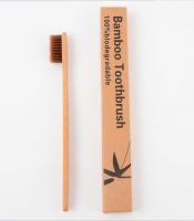 China Eco Friendly Bamboo Handle Toothbrush BPA Free Biodegradable for sale