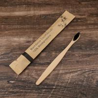 China Soft Bamboo Handle Toothbrush Customized Biodegradable Disposable Toothbrush for sale