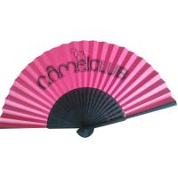 China Paper Folding Pocket Fan Bamboo Chinese Traditional Hand Fan For Event Party for sale