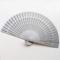 China Colorful Chinese Personalized Folding Hand Fans 20.5cm For Wedding Gifts for sale