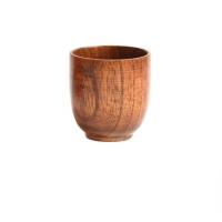 China Practical Small Wooden Drinking Cups 50ml 70ml Jujube Japanese Style for sale