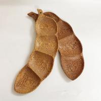 China Tamarind Coconut Handmade Wooden Plates Dish Nature Inspired for sale