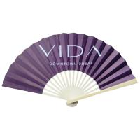 China Folding Chinese Style Hand Fan Plum Blossom Double Sided Bamboo Paper Fan for sale