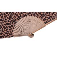 China Eco Friendly Bamboo Small Folding Hand Fan Classic Custom Fabric Folding Fans for sale