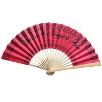 China Elegant Foldable Hand Fans 21cm 23cm Customized Handheld Fan For Wedding for sale