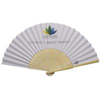 China Elegant Foldable Hand Fans 21cm 23cm Customized Handheld Fan For Wedding for sale