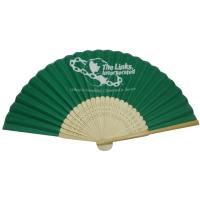 China Wooden Foldable Hand Fans 21cm 23cm Custom Bamboo Rave Fan for sale