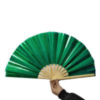 China 13 Colors Foldable Hand Fans Printed Logo Souvenir Plastic PVC Hand Fan for sale