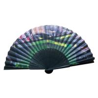 China Chinese Style Foldable Hand Fans Fashion Silk Bamboo Fan 23cm 33cm for sale