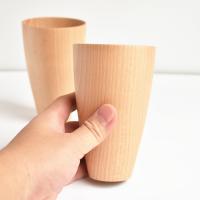 China Handmade Coffee Wooden Drinking Cups Portable Nordic Style 300ml 0.11kg for sale