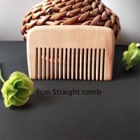 China Portable Beard Handmade Wooden Comb Mahogany Bimonthly Straight for sale