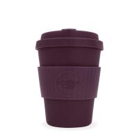 China Antibacterial Bamboo Fiber Coffee Cup 400ml Biodegradable Coffee Cups With Lids for sale