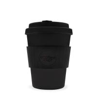 China Antibacterial Bamboo Fiber Coffee Cup 400ml Biodegradable Coffee Cups With Lids for sale