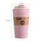 China Sealed Casual Drinking Bamboo Fiber Water Cup Household Three Color for sale