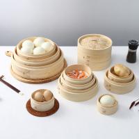China High Refreshment Wooden Cooking Utensils 15cm 26cm 30cm Bamboo Steamer Cover for sale