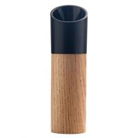 China Manual Coarse Sea Salt Grinder Creative Wooden Pepper Powder Grinder for sale