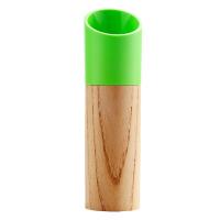 China Manual Coarse Sea Salt Grinder Creative Wooden Pepper Powder Grinder for sale