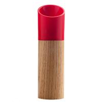 China Manual Coarse Sea Salt Grinder Creative Wooden Pepper Powder Grinder for sale